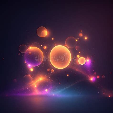 Babble Shape Colorful Design And Rich Texture Of Imagination And Creativity Stock Illustration