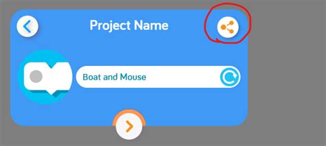 saving and sharing a program in blockly