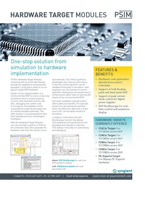 Psim Power Electronics Simulation Software At ₹ 250000year