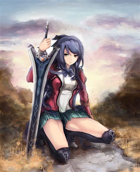 闪の轨迹悠暧的闪之轨迹插画图片 Bobopic