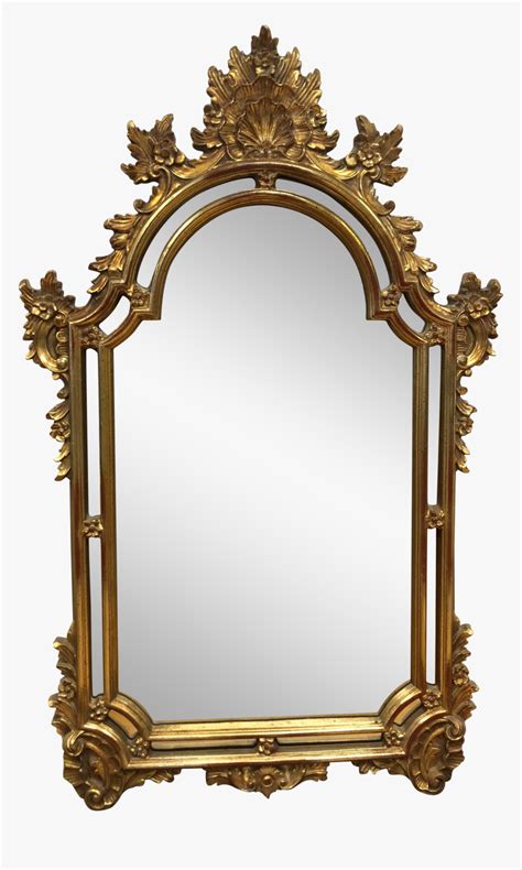Antique Gold Rococo Mirror Elegant Wall Decor For Classic Interiors