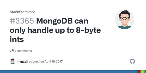MongoDB Can Only Handle Up To Byte Ints Issue StackStorm St GitHub