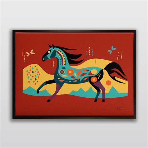 Tony Passero Artist Store Original Painting Spirit Animals Series Horse