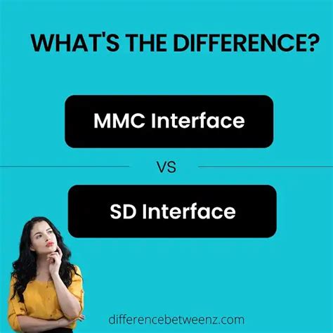 Difference Between MMC And SD Interface Difference Betweenz