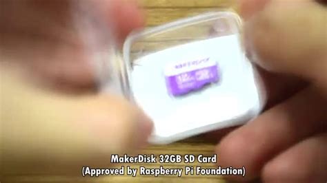 Raspberry Pi hyväksytty MakerDisk microSD kortti RPi käyttöjärjestelmällä 64 Gt Opencircuit