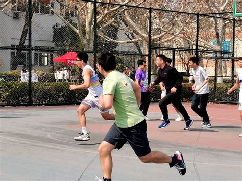 环院体育 师生篮球友谊赛篮球场上的激情碰撞 环境与市政工程学院