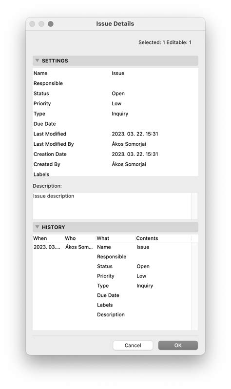 archicad 28 c api api rvmissue struct reference