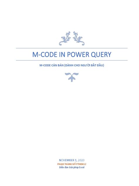powerquery mcode basic pdf