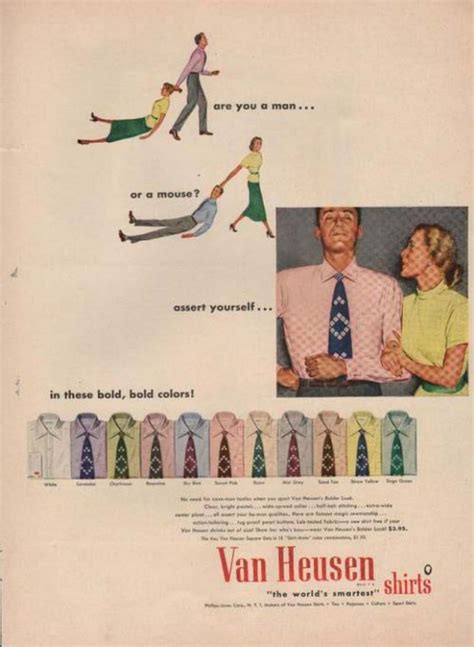 30 Vintage Van Heusen Shirts Ads You Wont Believe Existed Vintage