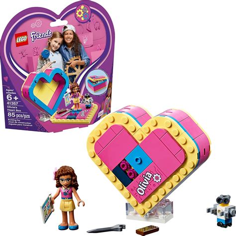 Lego Friends Olivias Heart Box Building Kit New Piece Building Sets Amazon