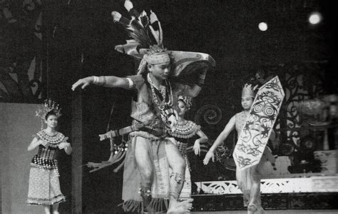 งาจาต นาฏศิลป์ถิ่นอิบาน การแสดงนาฏศิลป์ของประเทศบรูไน Naamchoop องค์ความรู้ภาค