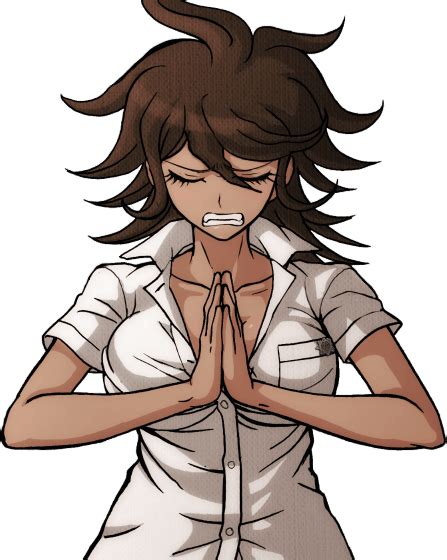 Stylish Front View Of Expressive Hairstyle Akane Owari Sprite Akane