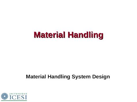 ppt material handling material handling system design dokumen tips