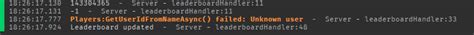 Keep Getting Playersgetuseridfromnameasync Failed Unknown User Scripting Support