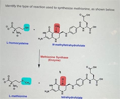 Solved Identify The Type Of Reaction Used To Synthesize