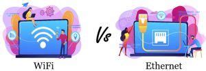 Differences Between WiFi And Ethernet Comparison Chart Tech Differences