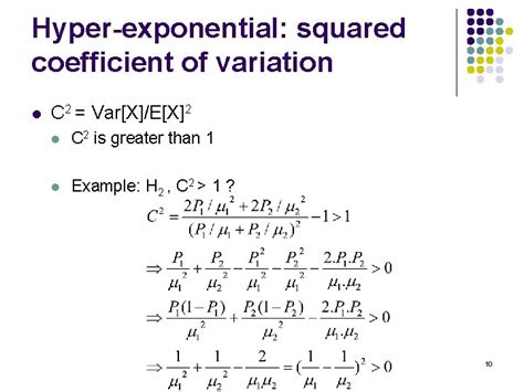 Squared Coefficient Of Variation L The Squared Coefficient