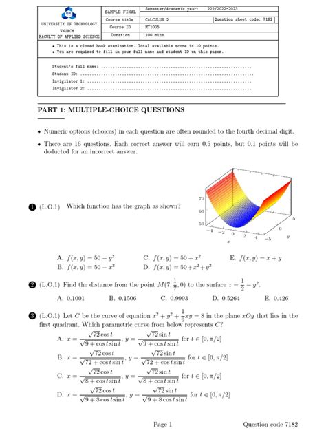 Sample Calculus2 222 Pdf