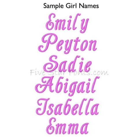 Penelope Embroidery Font