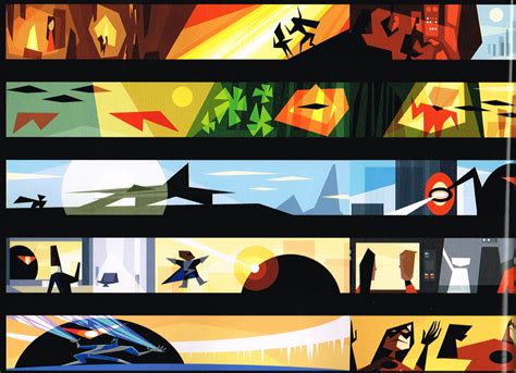 The Incredibles Color Scripts — Art And Animation