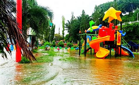 ကော့သောင်းမြို့တွင် အပူပိုင်းမုန်တိုင်း နို လ် Noul အရှိန်ကြောင့် မိုးသည်းထန်လေပြင်းတိုက် ခတ်သဖ