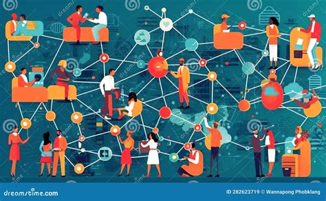 Social Network Connection Exploring The Generative Power Of Ai In A Digital Community Stock