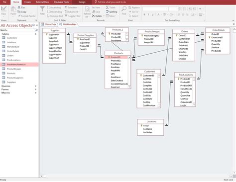 solved ms access product variables variations multiple product