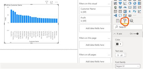 Solved How To Make My Bar Chart Landscape So That Label