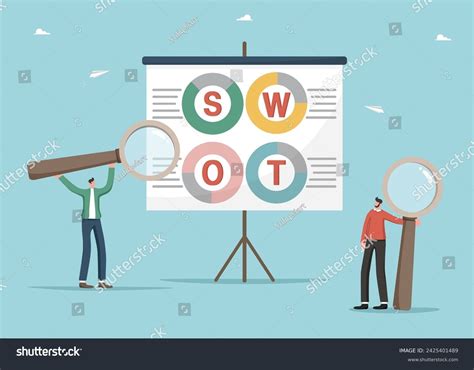 Swot Analysis Brainstorming Set Goals Swot Stock Vector Royalty Free