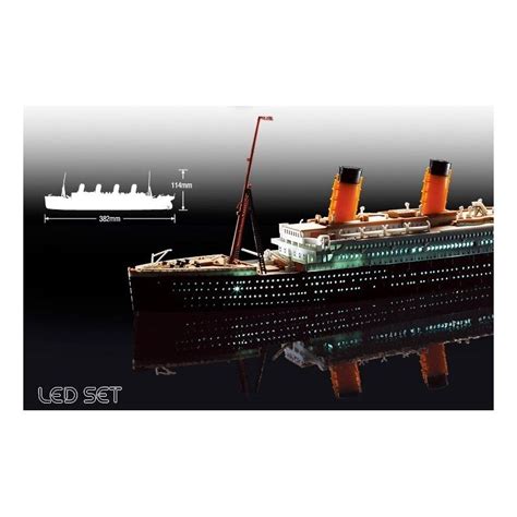 R M S Titanic Led Set Mcp Academy Model Kit
