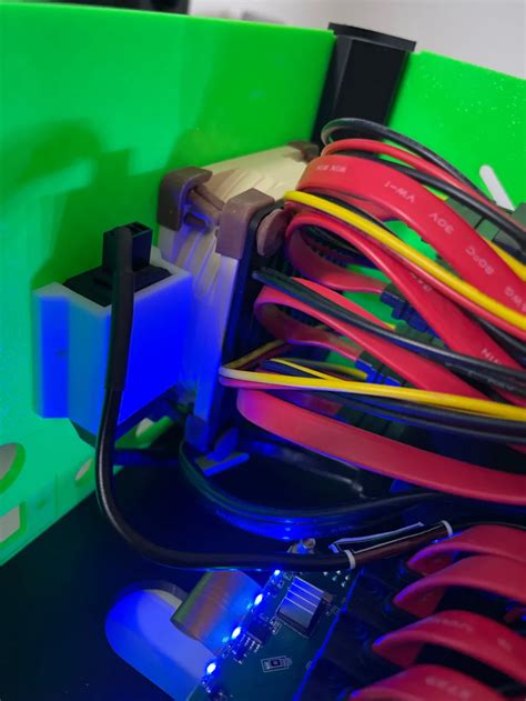 Raspberry Pi 5 Nas Radxa Penta Sata Hat Free 3d Print Model