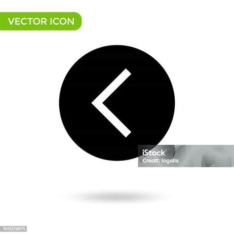 화살표 측면 아이콘입니다 흰색 배경에 고립 된 최소한의 창조적 인 아이콘 벡터 일러스트 레이 션 기호 표시 개념에 대한 스톡 벡터 아트 및 기타 이미지 Istock