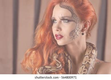 Naked Woman Python Stock Photos Images Photography Shutterstock