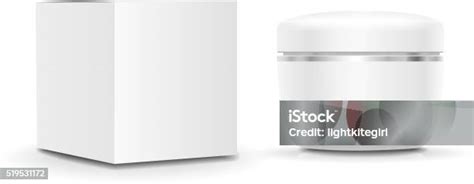 인명별 맹검액 색조화장 크림 크림 수거용기 및 포장 등이 있습니다 벡터 일러스트레이션 상자에 대한 스톡 벡터 아트 및 기타 이미지 상자 3차원 형태 가리기 Istock