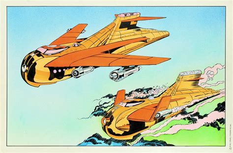 Tom O Leary Jack Kirby Ruby Spears Flying Ships Kirby Did