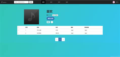 基于ssm的在线音乐网站开发与实现 jquery音乐网站 csdn博客