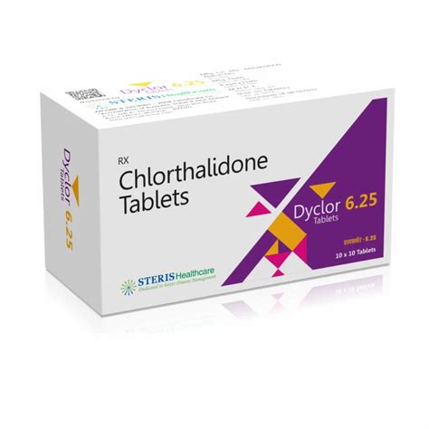 Chlorthalidone 6 25mg Tablets At ₹ 30 Box Chlorthalidone Tablets In
