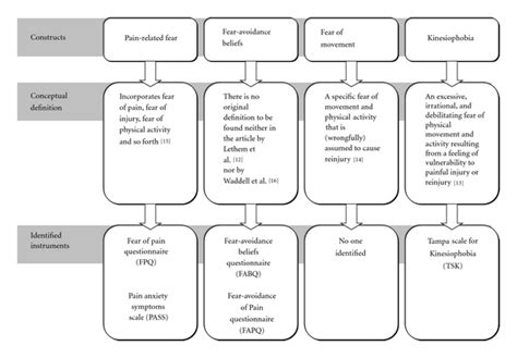 A Schematic Overview Of The Relationship Between The Constructs Download Scientific Diagram