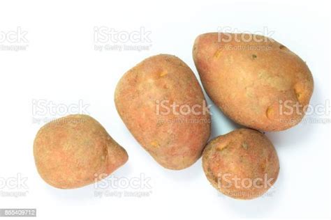 유기농 식품 개념 평면도 신선한 빨간 감자를 복사 공간 흰색 바탕에 감자 요리에 대한 스톡 사진 및 기타 이미지 감자 요리