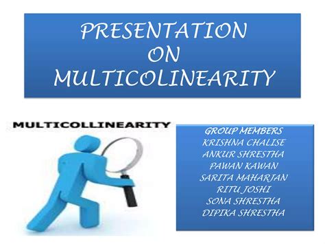 Multicolinearity Pptx Physics Science