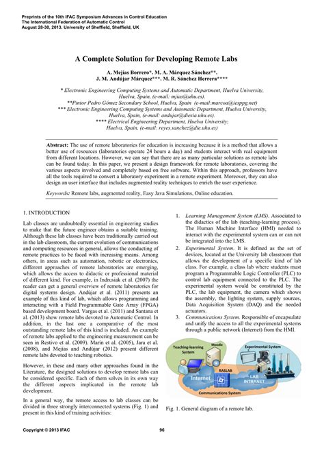 pdf a complete solution for developing remote labs
