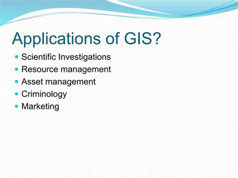 Geographical Information System Gis Ppt