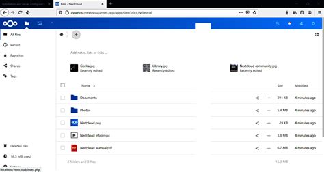 Build Your Own Cloud Storage System Using Nextcloud