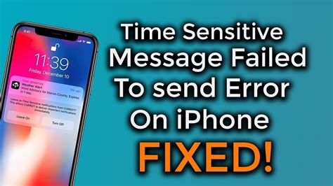 Dealing With Time Sensitive Message Failed To Send Modern Woman