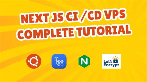 Cicd Github Actions Deploy Nextjs Vps Setup Domain Ssl Certificate Youtube