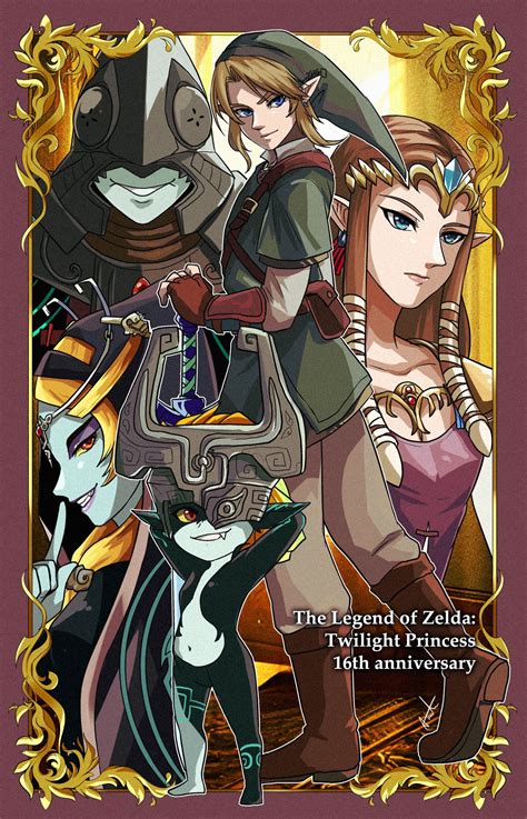 link princess zelda midna midna and zant the legend of zelda and 1