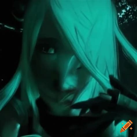 Hatsune Miku Album Cover With A Cool Weed And Resident Evil Theme On Craiyon