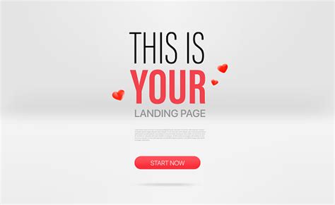 시계와 프로모션 방문 페이지 템플릿 프레젠테이션 웹 사이트 응용 프로그램 및 방문 페이지에 대한 모형 0명에 대한 스톡 벡터 아트 및 기타 이미지 Istock