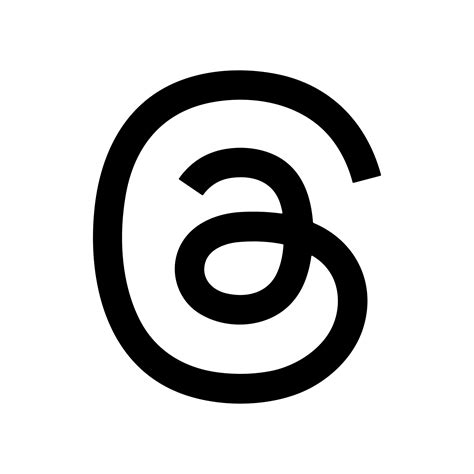 Threads Social Media Logo Icon 26845713 Png