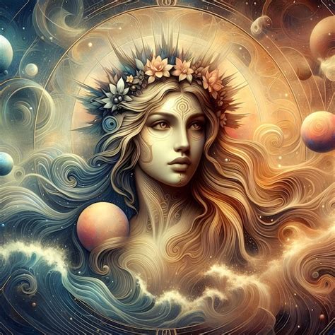Premium Photo Goddess Venus With Abstract Features 6